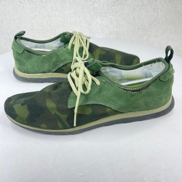 CUSHE MELLOW | Shoes | Cushe Mellow Womens Leather Mesh Sneakers Green ...